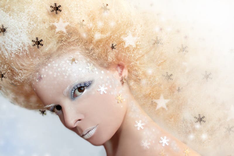 Snow magic image. stock image. Image of background, accessory - 47083217