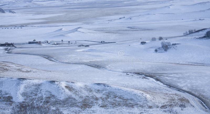 Snow meadow stock photo. Image of freeze, cold, mountains - 9045068