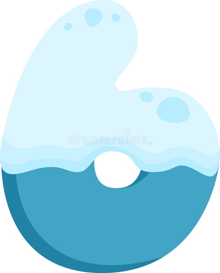 Snow Melt Font Vector Design Stock Image - Illustration of flat, melt ...