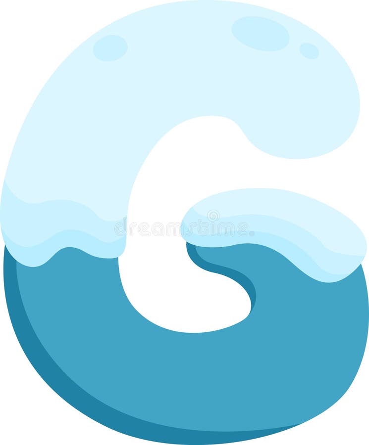 Snow Melt Font Vector Design Stock Image - Illustration of melt, draw ...