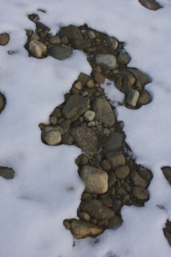 Cascade of Melting Icicles on a Cliff Face Stock Photo - Image of frost ...
