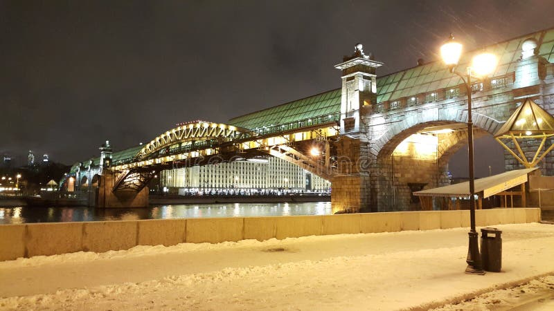 Snow moscow Russia stock photo. Image of moscow, river - 112133418