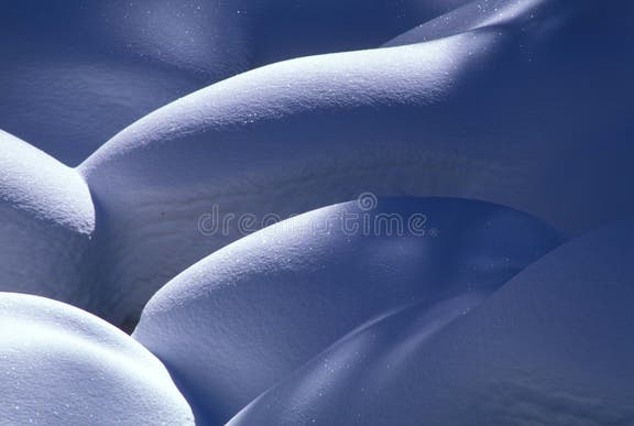 Snow mounds stock illustration. Illustration of cold, snow - 20548