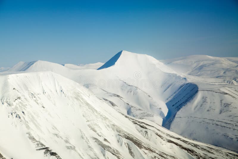 Snow Mountain Range stock image. Image of range, north - 9164373