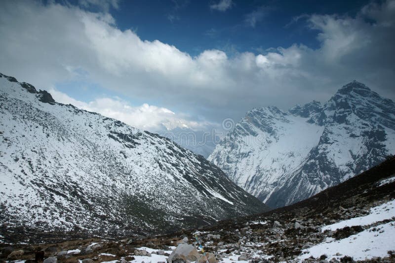 Snow Mountain in Sichuan of China Stock Photo - Image of landscape ...