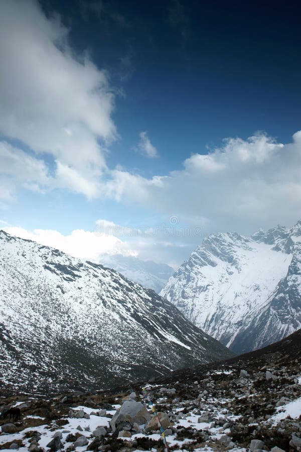 Snow Mountain in Sichuan of China Stock Photo - Image of china, sichuan ...