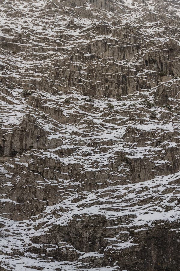 Snow Mountain stock photo. Image of gray, snowing, stone - 37938858