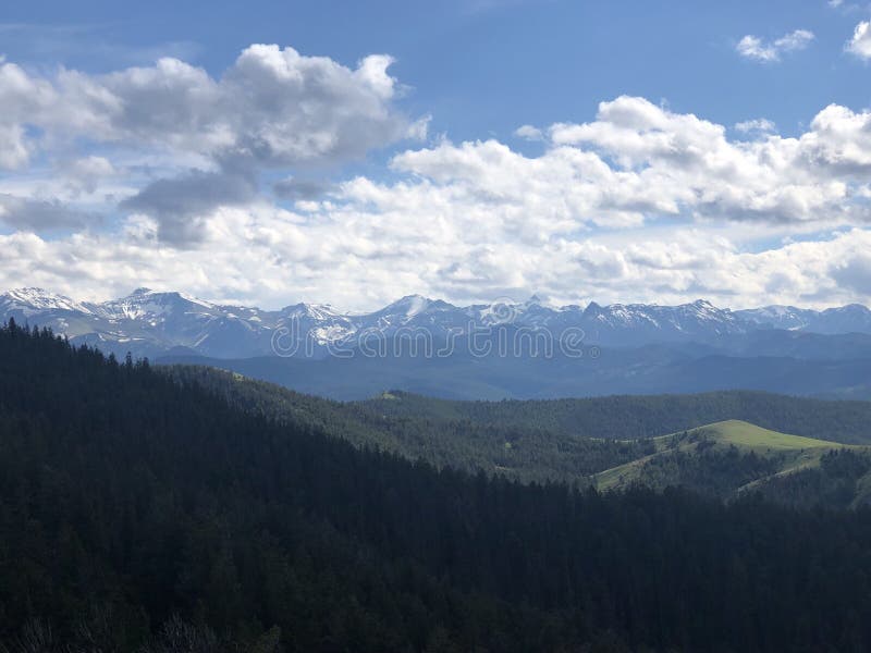 Mountains in the distance stock photo. Image of beauty - 121064280