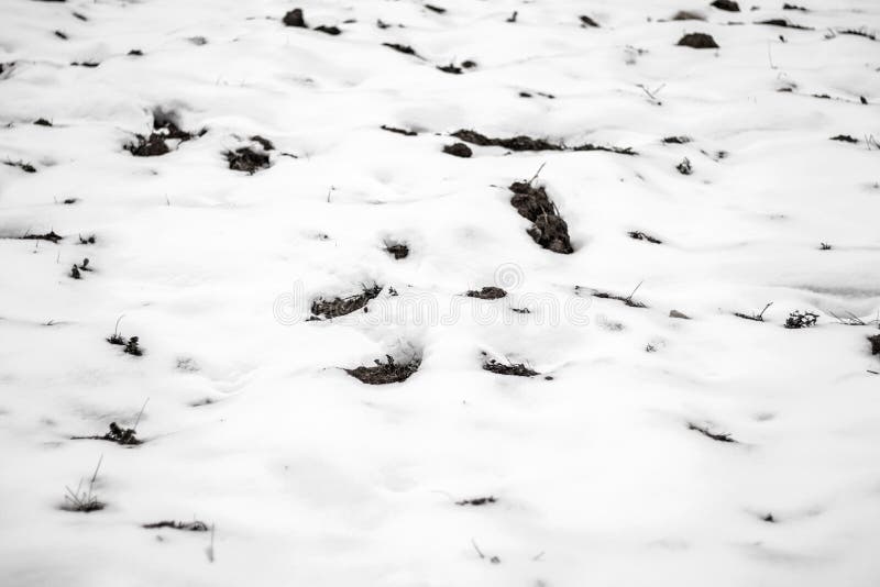 Texture of a Snow-capped Mountain Road Stock Image - Image of freezing ...