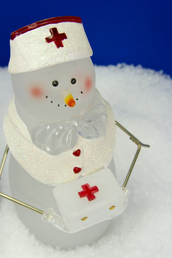 Snow Nurse editorial stock image. Image of holidays, sick - 2848879