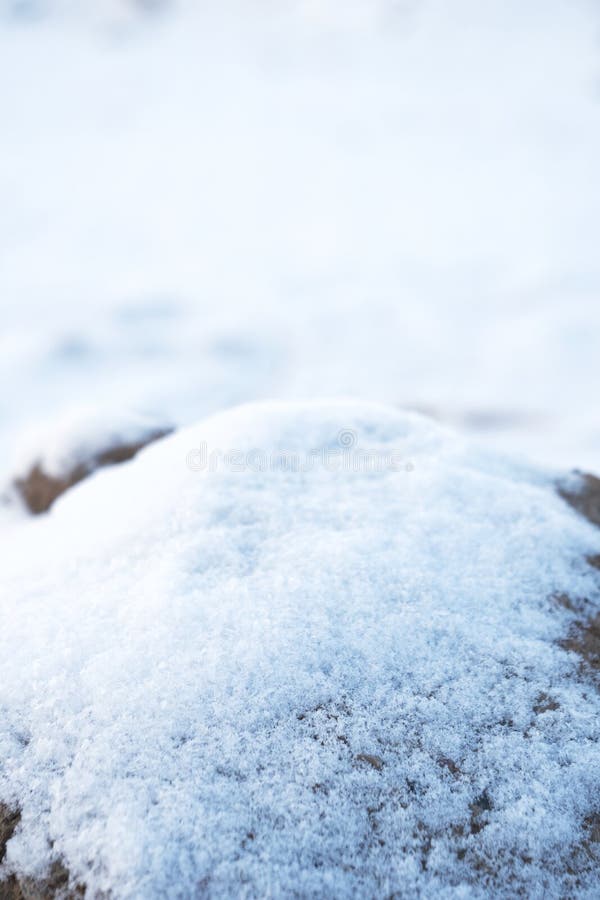 Snow outside in the winter stock photo. Image of clean - 230698616