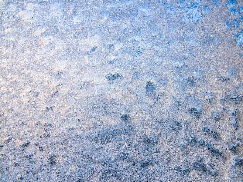Snow Pattern on Window Pane Stock Photo - Image of frosty, nature ...