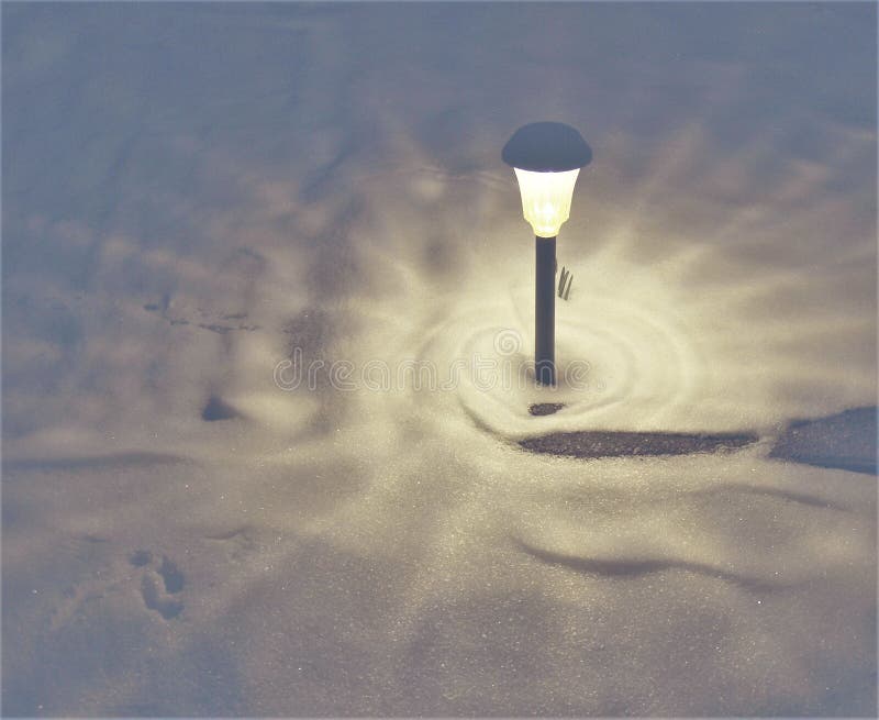 Snow Patterns Cast by Solar Light Stock Photo - Image of snowy, shadow ...