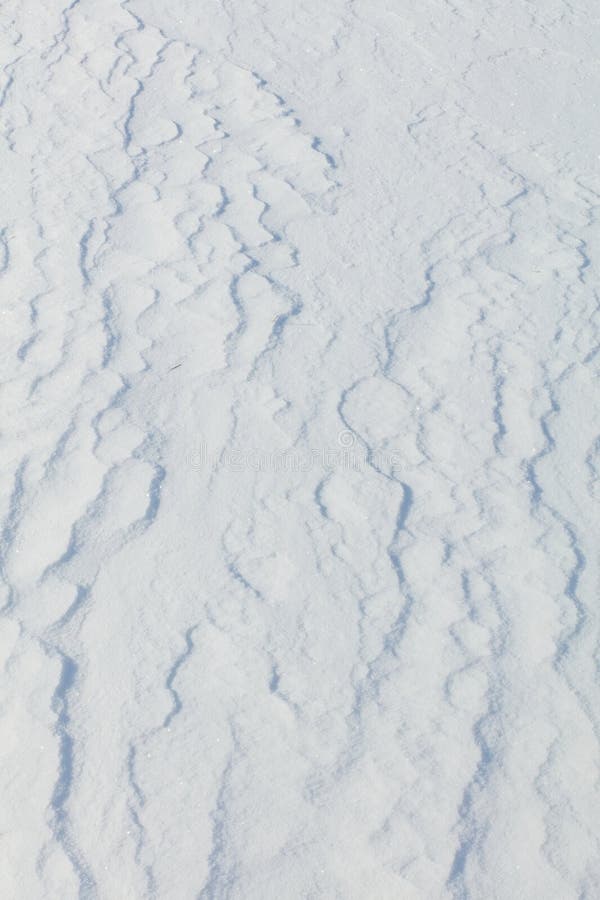 Snow patterns. stock image. Image of outside, snow, detail - 345866975