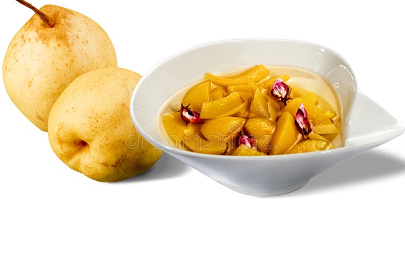 Snow pear stock photo. Image of juicy, tasty, health - 22354802