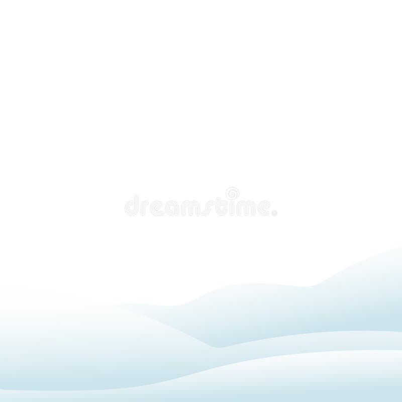 Snow Pile Border Illustration Stock Vector - Illustration of land ...