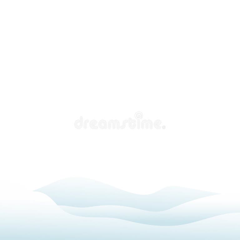 Snow Pile Border Illustration Stock Vector - Illustration of december ...