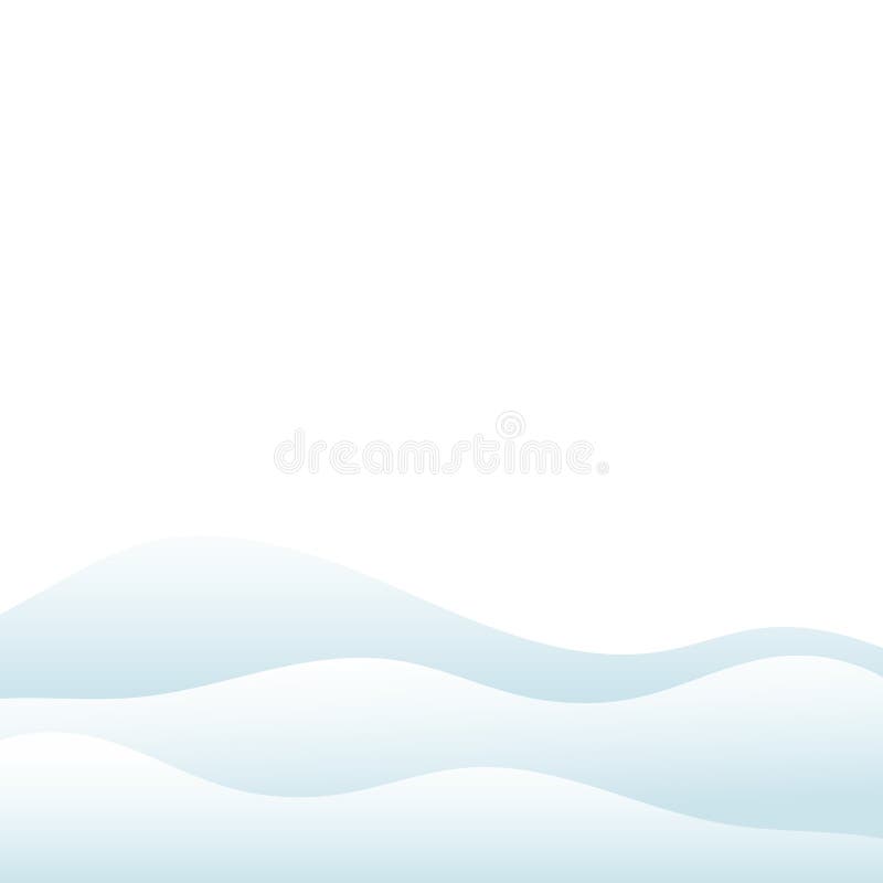 Snow Pile Border Illustration Stock Vector - Illustration of frozen ...