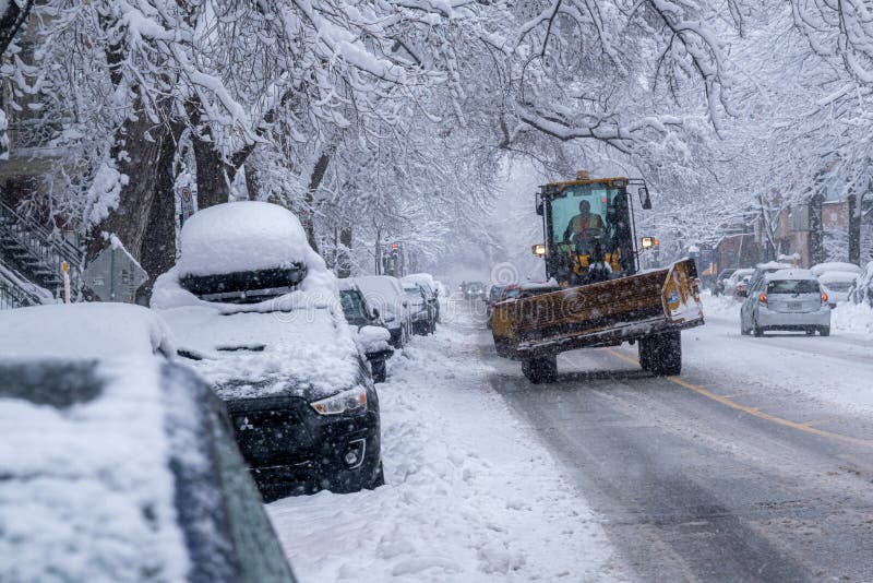 Montreal Snow Plow Stock Photos - Free & Royalty-Free Stock Photos from ...