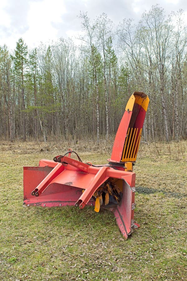 Snow plow. stock image. Image of plow, machine, removal - 336433077