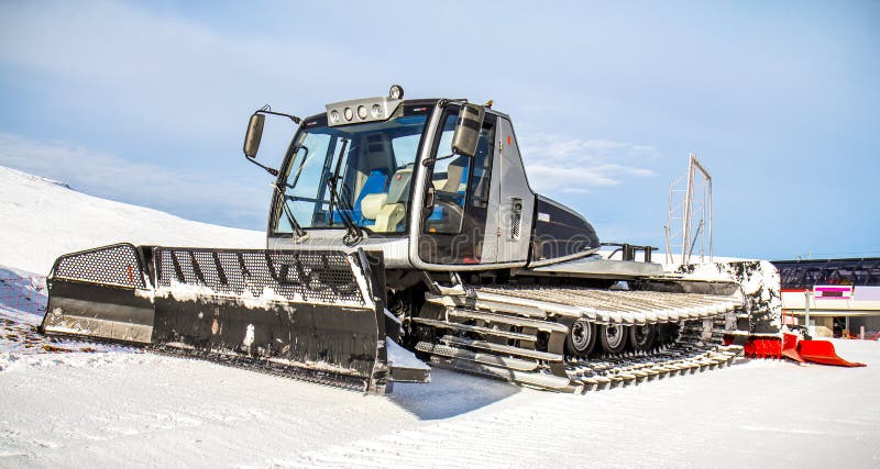 Snow plow stock photo. Image of winter, modern, slope - 51446946