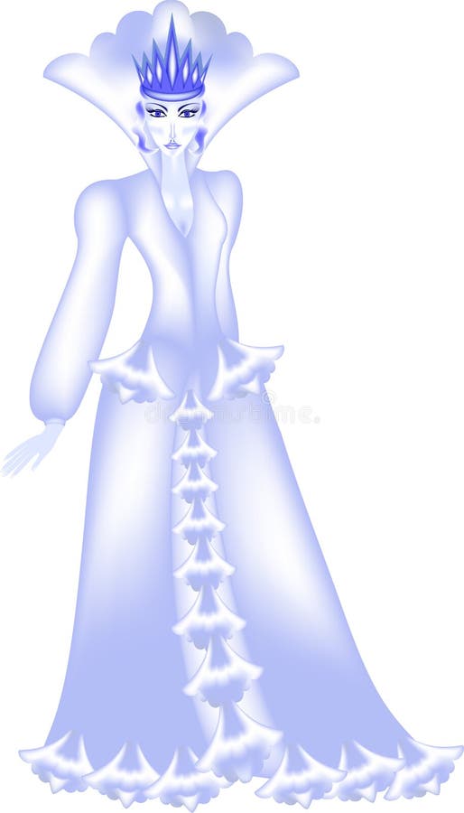 The snow queen. stock vector. Illustration of year, tale - 22459175