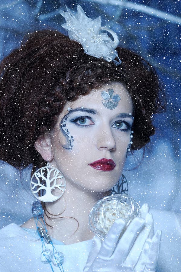 The Snow Queen stock photo. Image of design, celebrate - 18403000