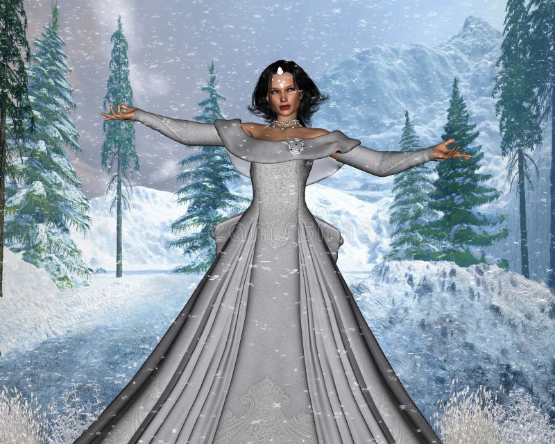 Snow Queen Stock Illustrations – 1,959 Snow Queen Stock Illustrations ...