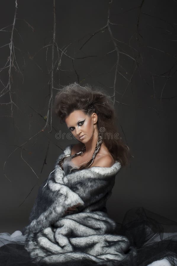 The Snow Queen stock image. Image of tale, face, modern - 64345961