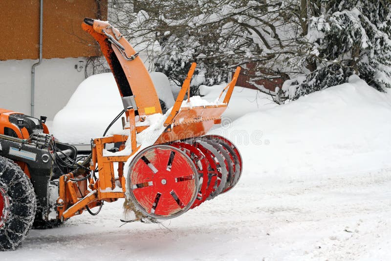 Snow removal stock image. Image of frozen, passenger - 42927557