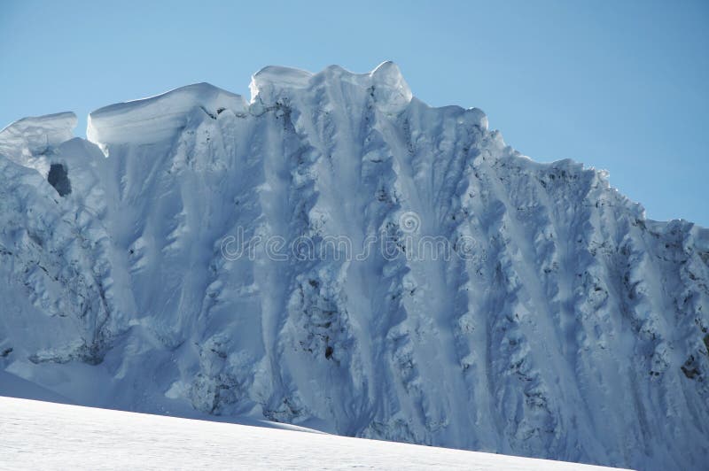 Snow ridge stock photo. Image of freeze, environment - 54188030
