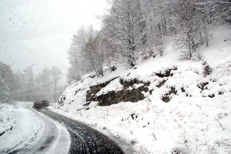 Snow Road Picture. Image: 1662078