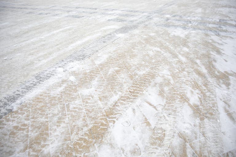 Snow on the Road. Snow Texture Stock Photo - Image of land, cold: 349515288