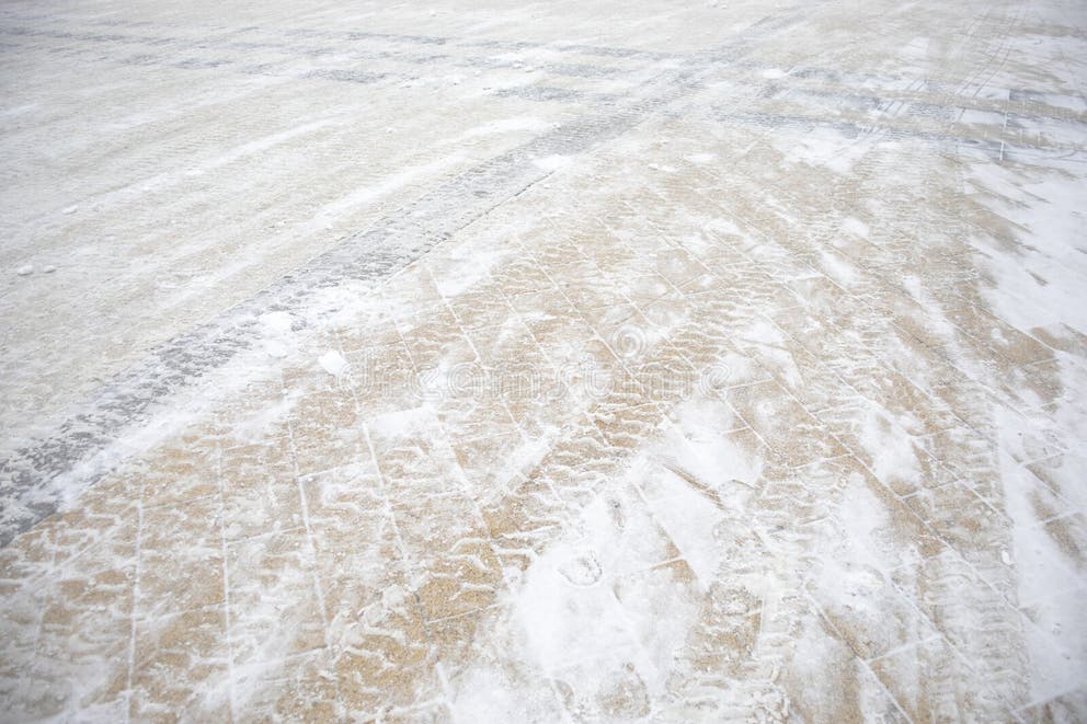 Snow on the Road. Snow Texture Stock Photo - Image of land, cold: 349515288
