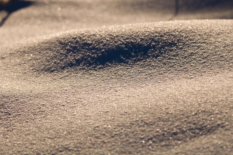 Snow or sand? stock image. Image of resemble, light, nature - 85918115