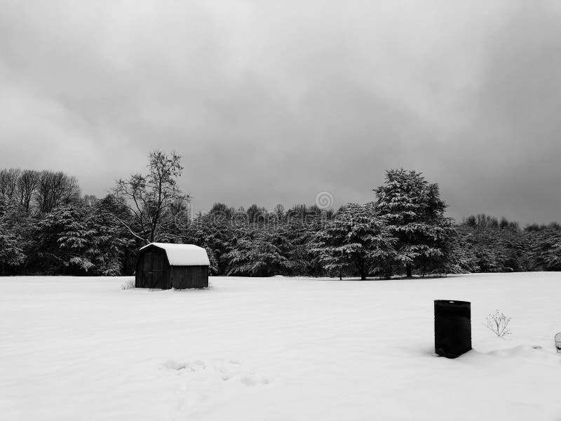 Snow shack stock image. Image of cold, snow, winter - 138304711