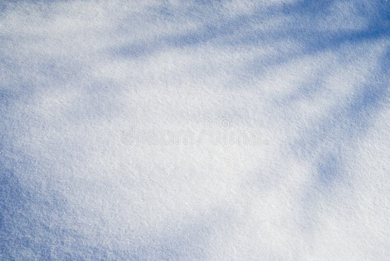 Snow and shadow stock photo. Image of february, white - 4314642