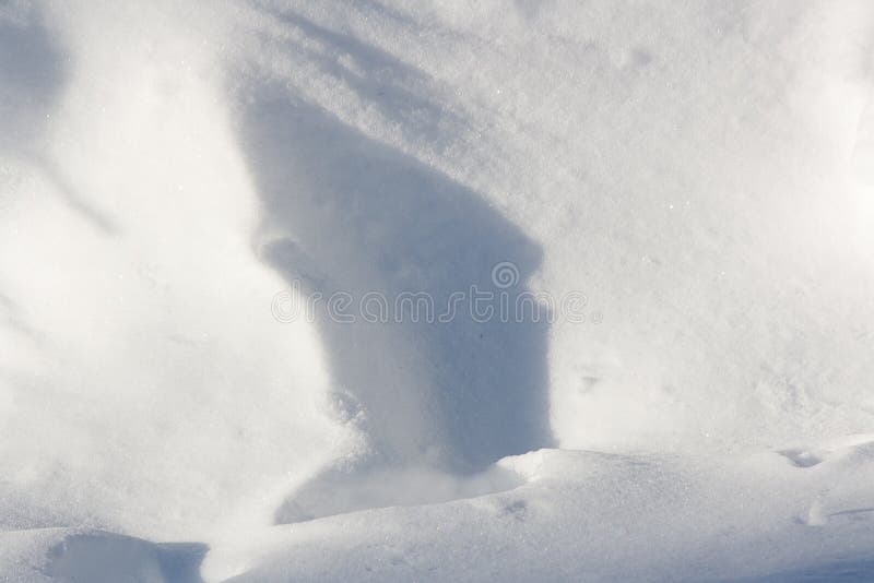 Snow Shadows stock photo. Image of daytime, shadows, winter - 13044228