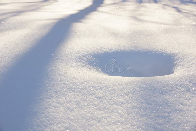 Snow and Shadows. Texture Background Snow Surface the Snow Stock Photo ...