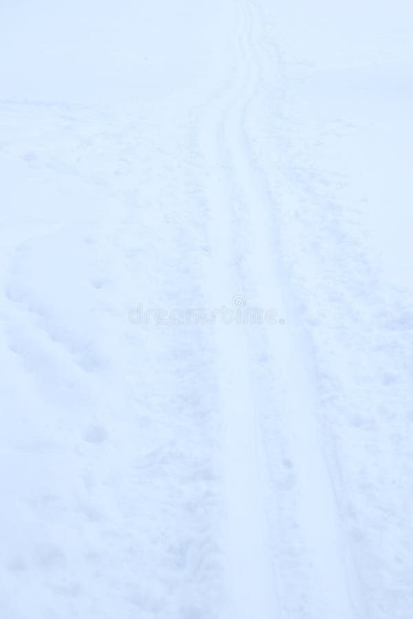 Snow skiing track surface. stock photo. Image of skiing - 182757332