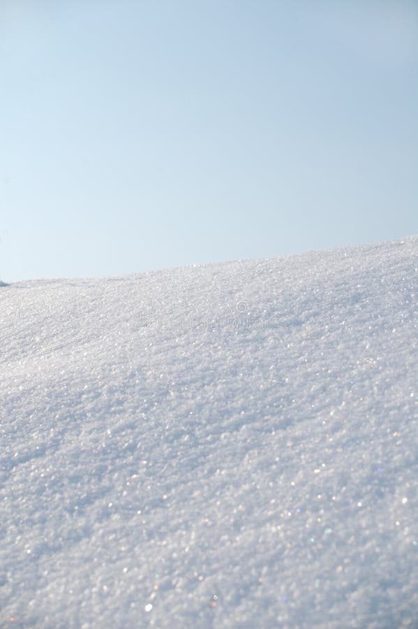 Snow and sky stock image. Image of sunny, winter, antartica - 12682607