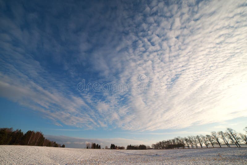 Snow and sky. stock image. Image of white, outdoor, frozen - 28065461