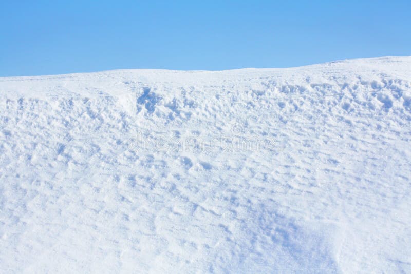 Snow Slope. Sport or Outdoors Stock Image - Image of outdoors, calm ...