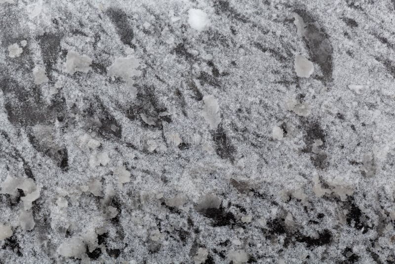 Snow slush stock photo. Image of melt, spring, marks - 84437018