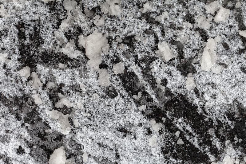 Snow slush stock photo. Image of melt, spring, marks - 84437018