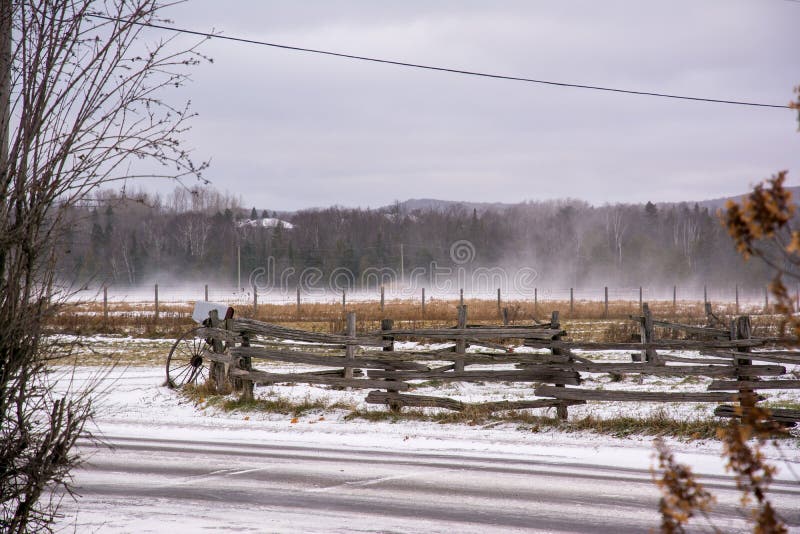 Snow Squall Inwinter Stock Photos - Free & Royalty-Free Stock Photos ...