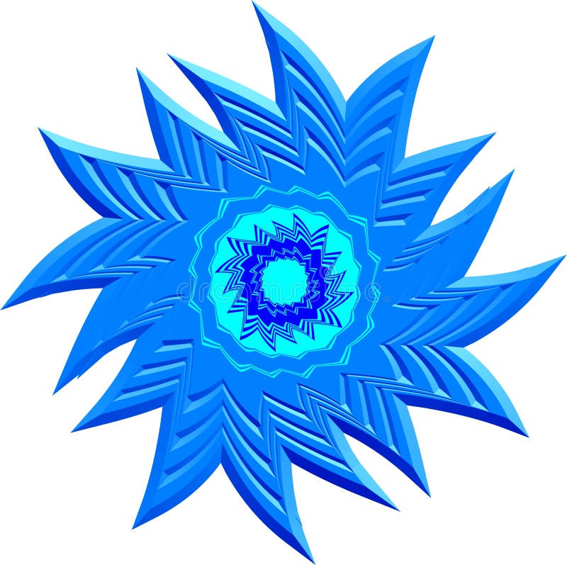 Snow star stock illustration. Illustration of artwork - 1494956