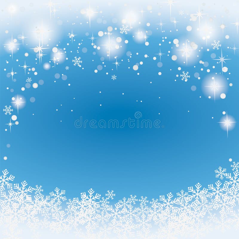 Snow Stars Background stock vector. Illustration of infographic - 35303338