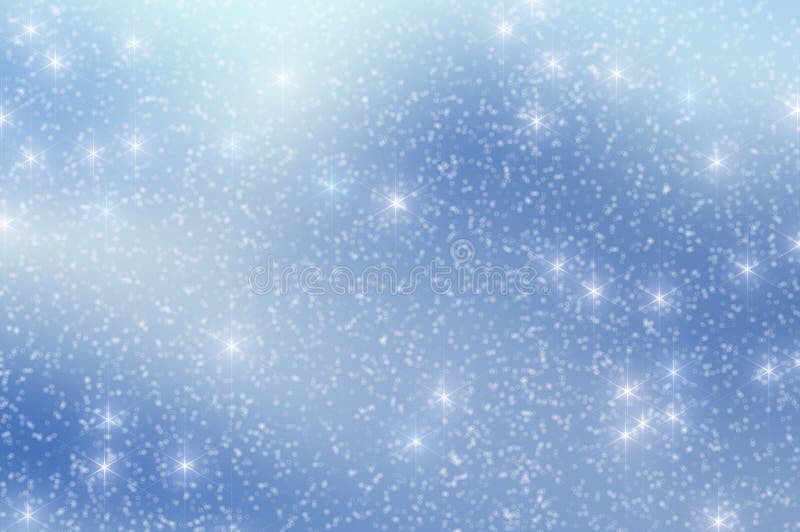 Snow Stars Christmas Background 3 Stock Illustration - Illustration of ...