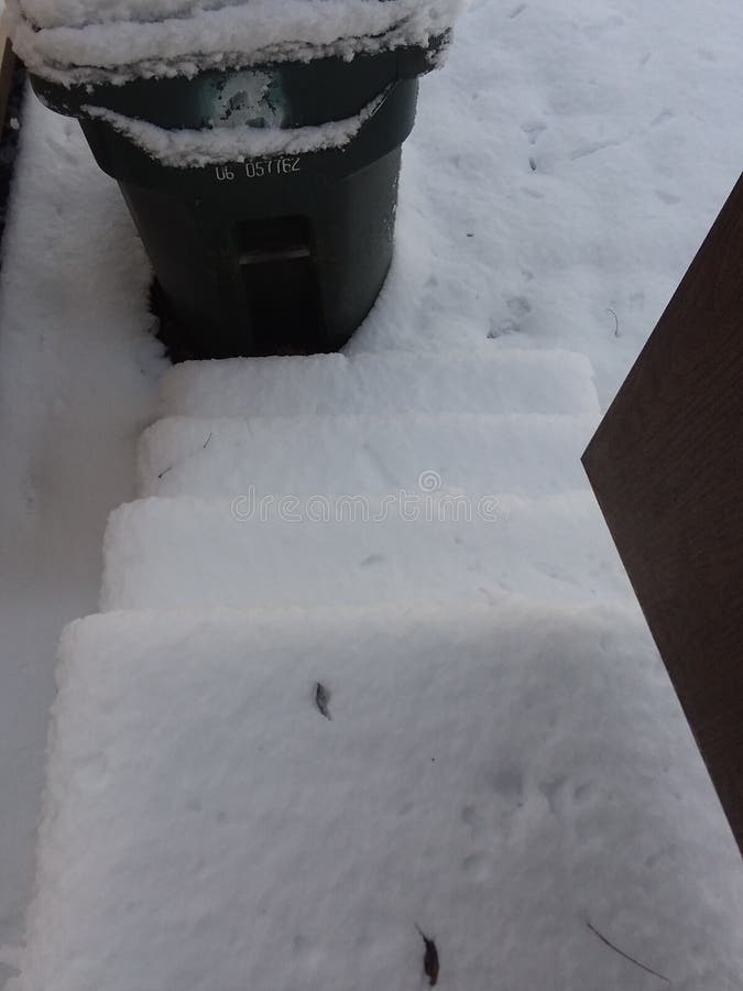 Snow stock photo. Image of steps, slippery, snow, cold - 107579376